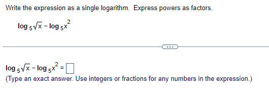 Solved Show me the steps to solve Write the expression as a | Chegg.com