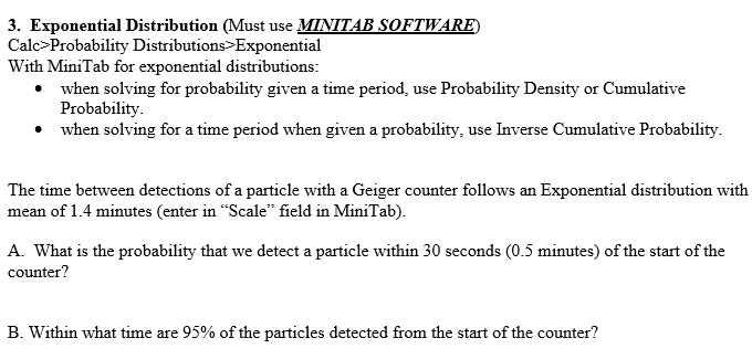 Solved Solve ONLY using MINITAB Software. I already know how | Chegg.com