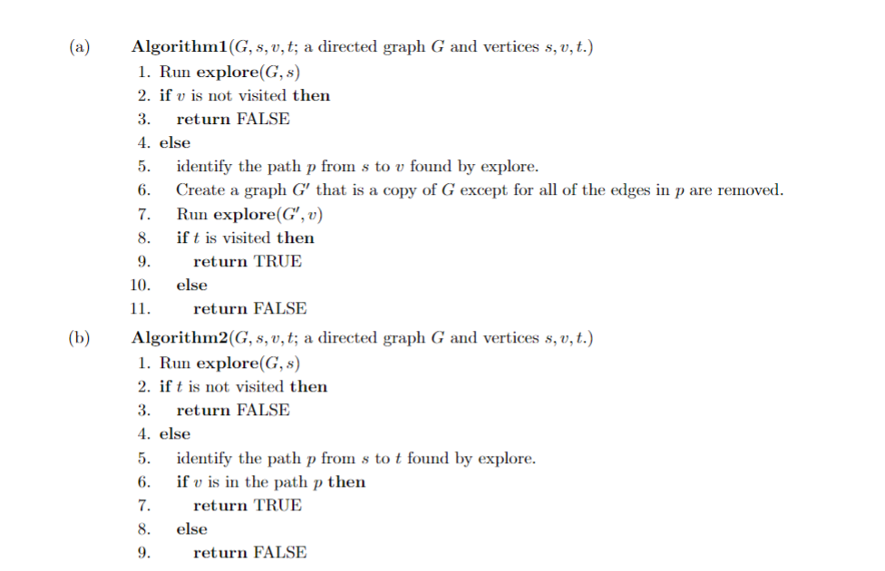 Solved (10 ﻿points) ﻿Consider the following problem:Given a | Chegg.com