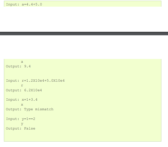 Solved Type checking and Code Execution In this project, you | Chegg.com