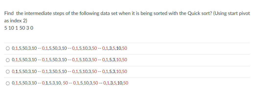 Solved Find the intermediate steps of the following data set | Chegg.com
