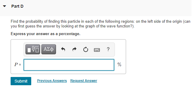 Solved u Review Constants Part A particle moving in one | Chegg.com