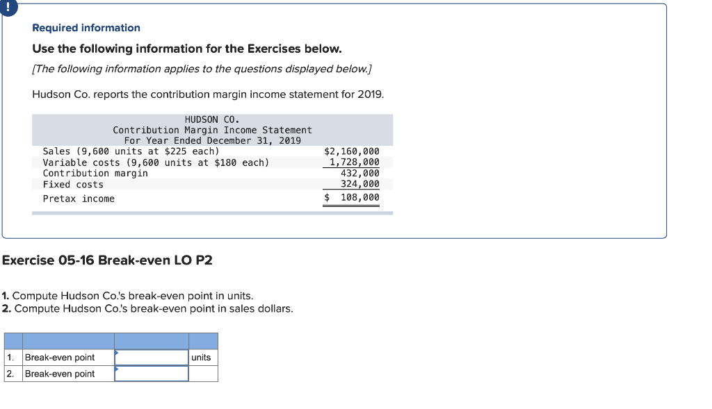 Solved Required information Use the following information | Chegg.com
