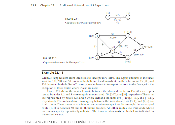 22.2 Chapter 22 Additional Network and LP Algorithms | Chegg.com
