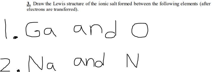 Gallium Lewis Dot Structure