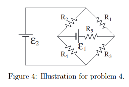 Solved by an EXPERT Figure 4 ﻿displays the circuit with two batteries of | Chegg.com