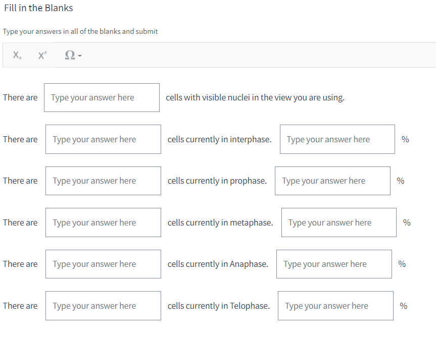 Solved Type your answers in all of the blanks and submit | Chegg.com