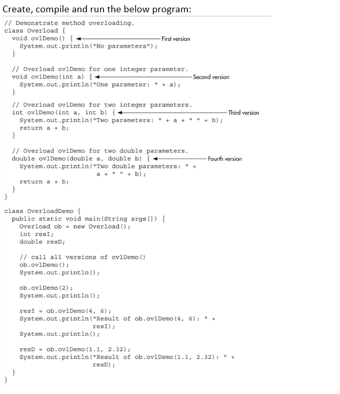 Solved Java Please Answer A To I Please Dont Type The Answer 