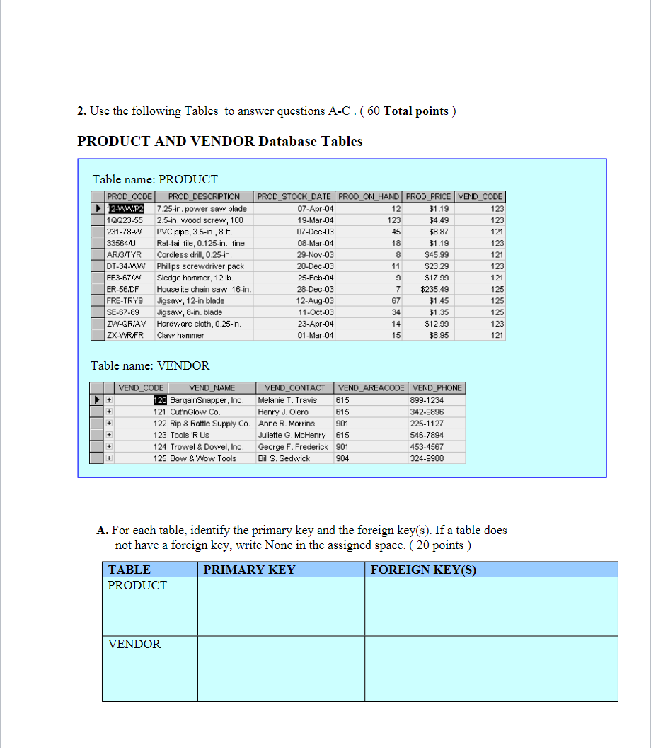 Solved 100 points Please type your answers on this document | Chegg.com