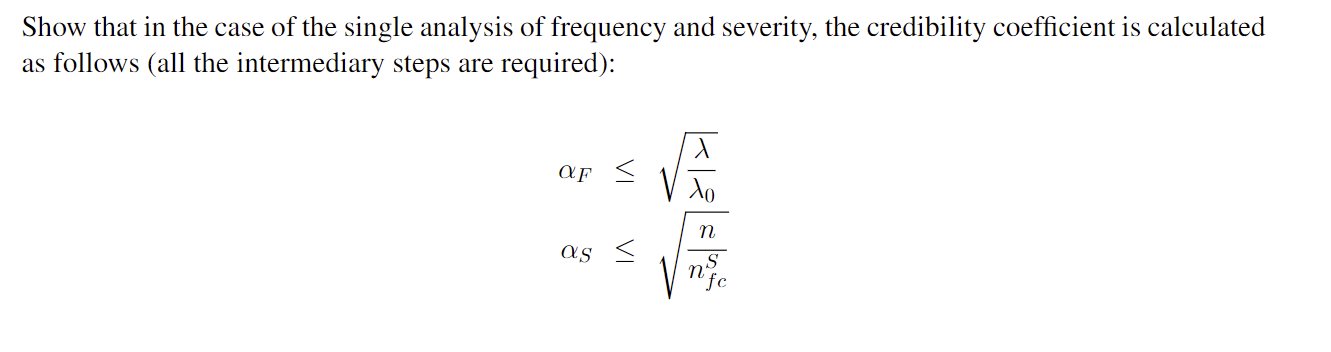 Solved Show that in the case of the single analysis of | Chegg.com