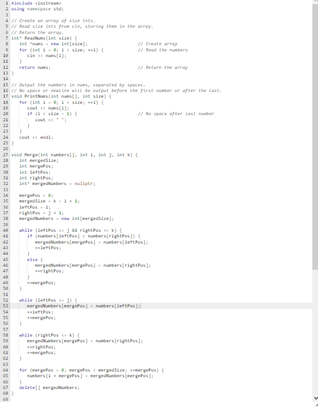 Solved The program is the same as shown at the end of the | Chegg.com