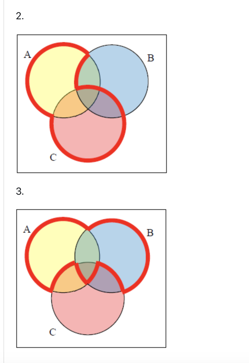 Solved Notation: You can use U for union and N for | Chegg.com