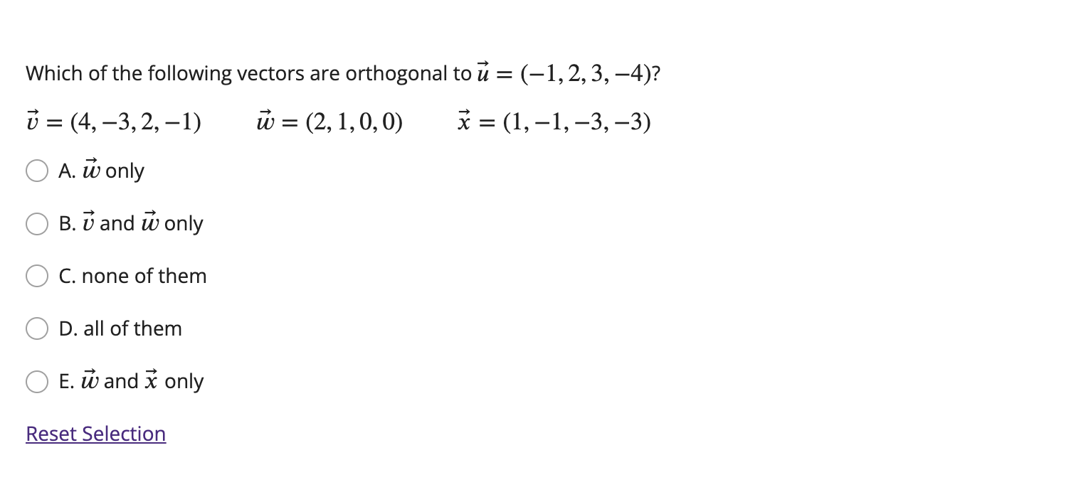 Solved Which one of the following is a point-parallel form | Chegg.com
