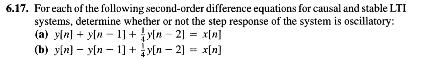 Solved 17 For Each Of The Following Second Order Difference 1583