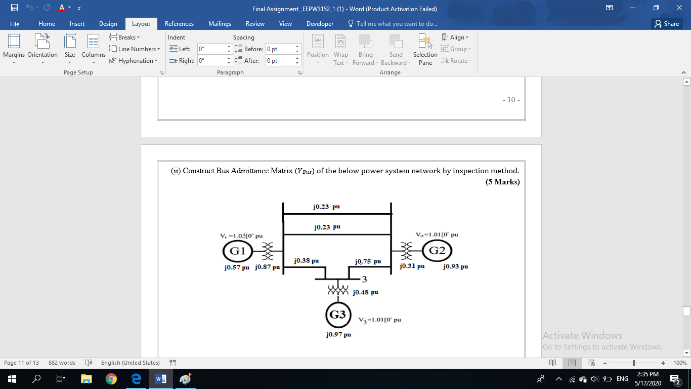 Solved A- Final Assignment_EEPW3152_1 (1) - Word (Product | Chegg.com