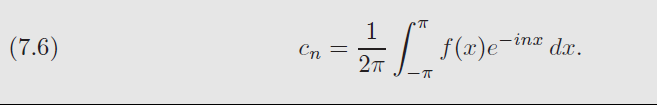 Solved When deriving the integral expressions for the | Chegg.com