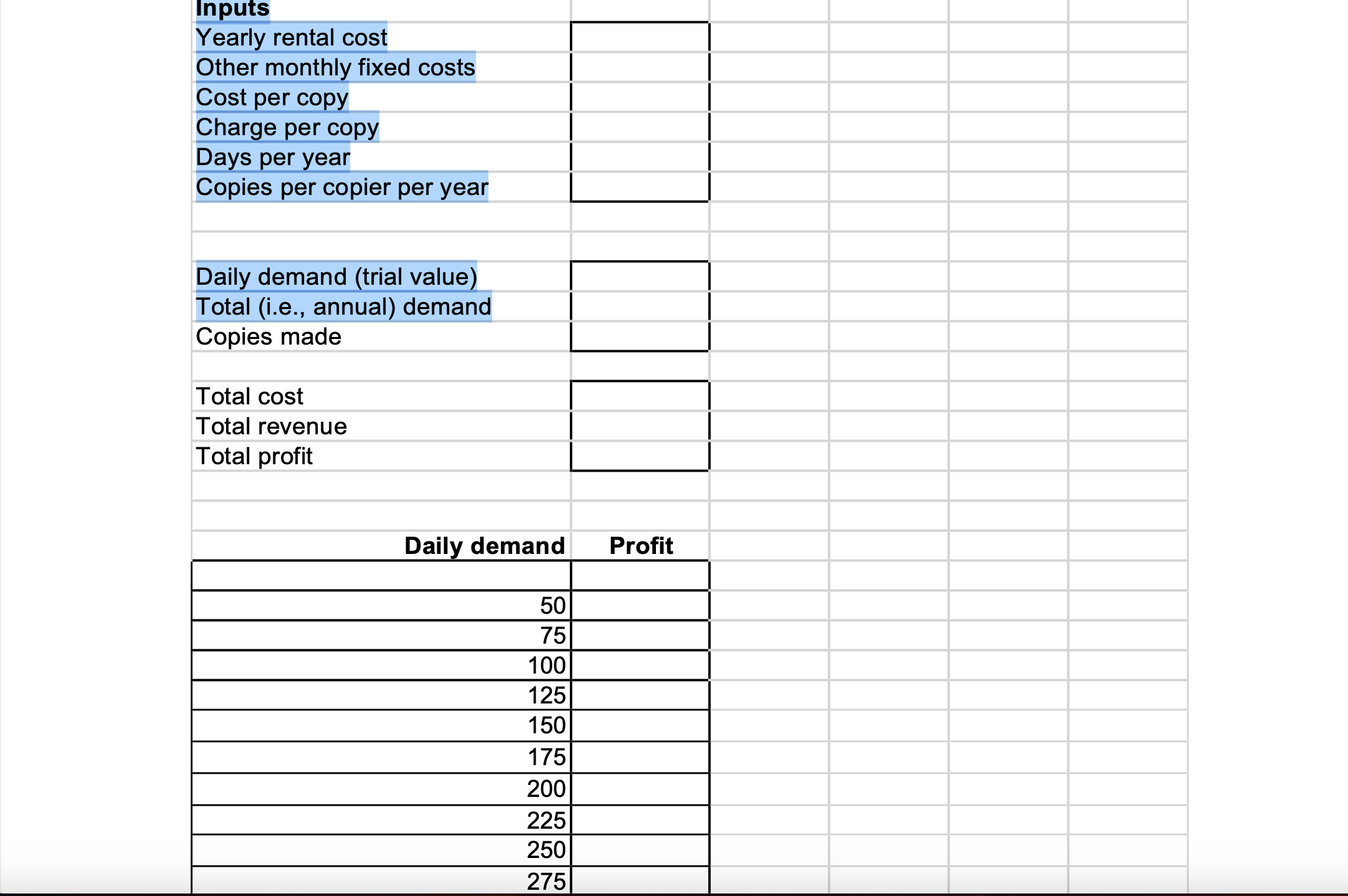 Solved You are thinking of opening a small copy shop and | Chegg.com