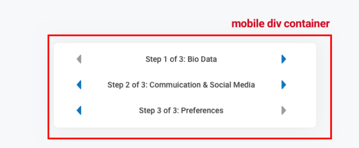 Solved desktop div Container Bio Data 2 Commuication & | Chegg.com
