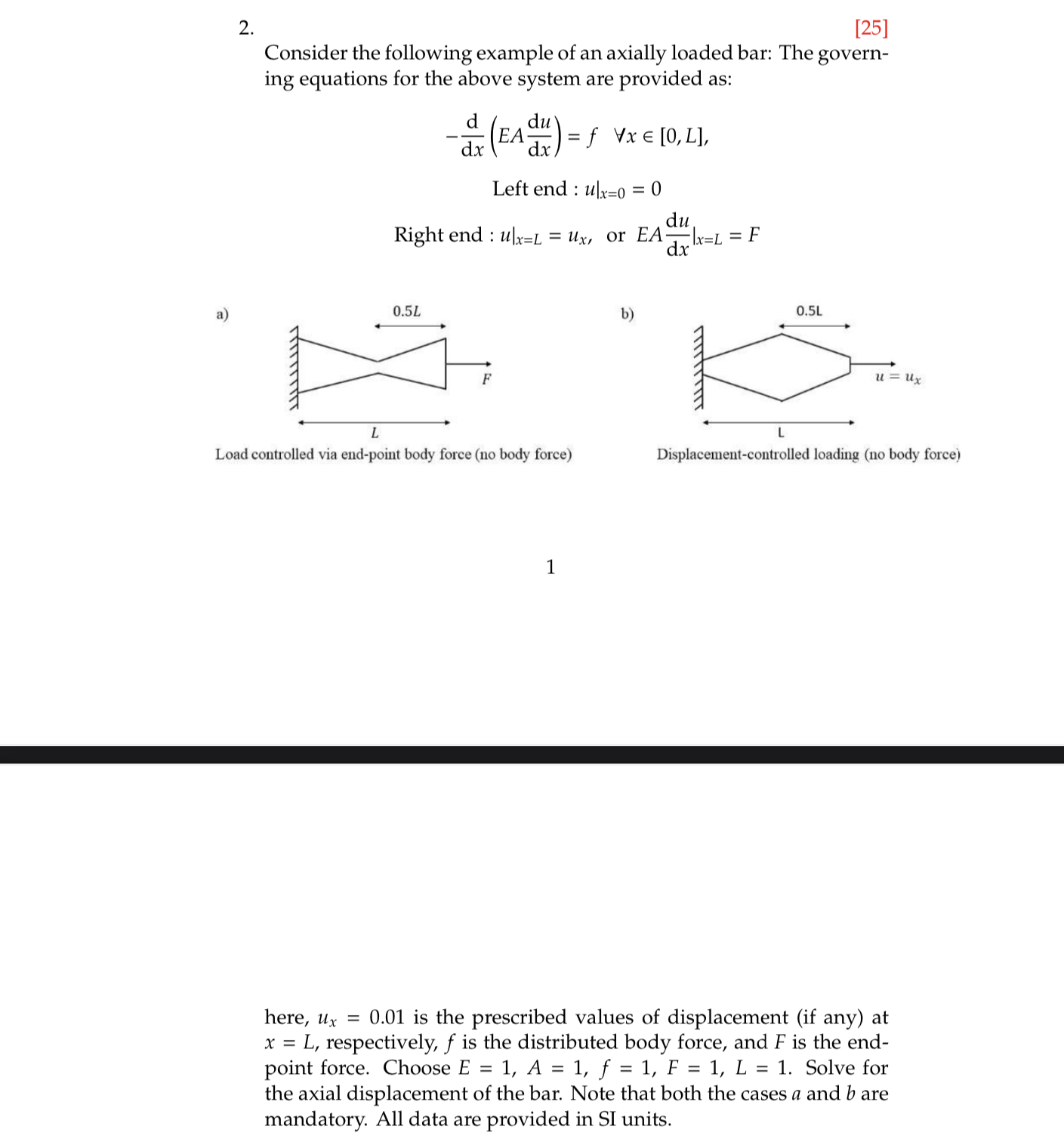 Solved Solve The Following Prob By Finite Difference Scheme
