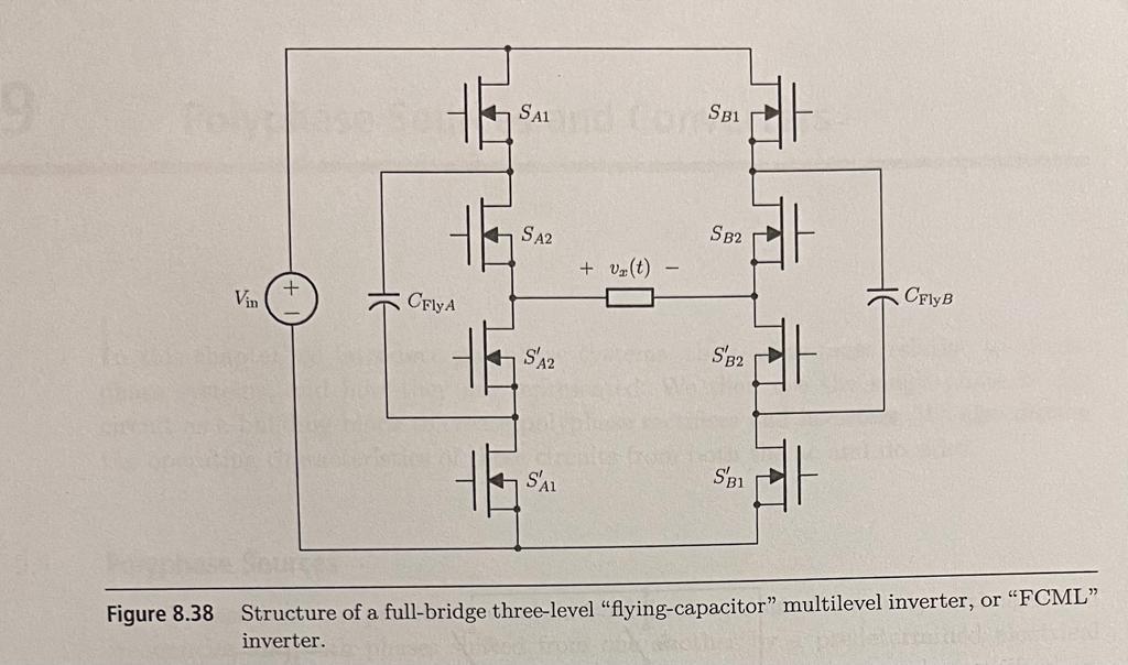 8.21 Figure 8.38 shows the schematic of a full-bridge | Chegg.com
