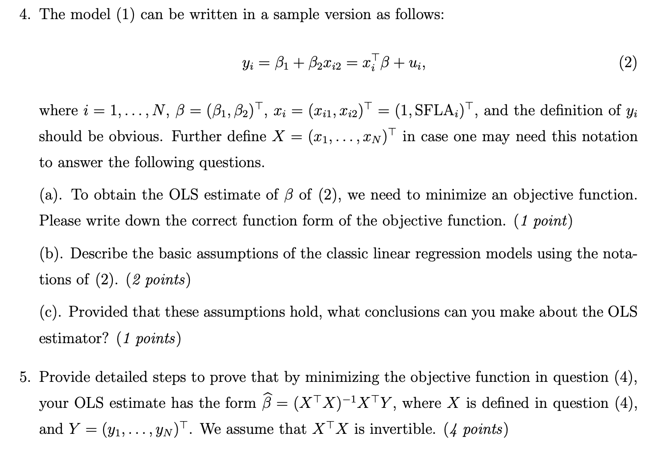 Solved Please ignore qn 4 a,b,c. I am confused on qn 5 | Chegg.com
