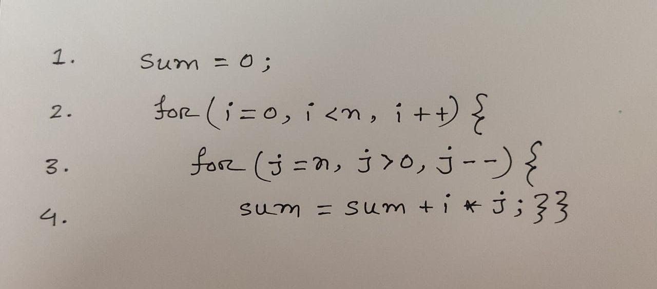Solved Able to use summations to calculate the time | Chegg.com