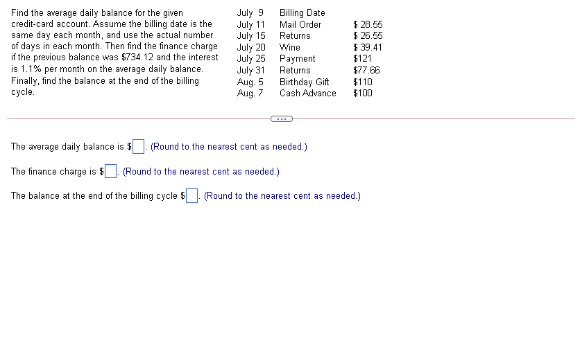 solved-find-the-average-daily-balance-for-the-given-chegg