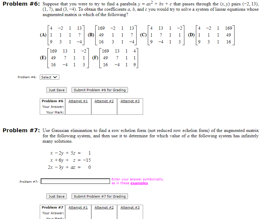 Solved roblem \#6: Suppose that you were to try to find a | Chegg.com Solved roblem \#6: Suppose that you were to try to find a | Chegg.com