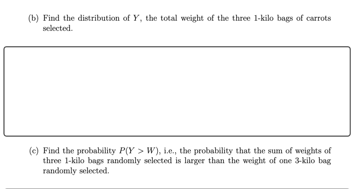 Solved 5. Suppose that the distribution of the weight of a | Chegg.com