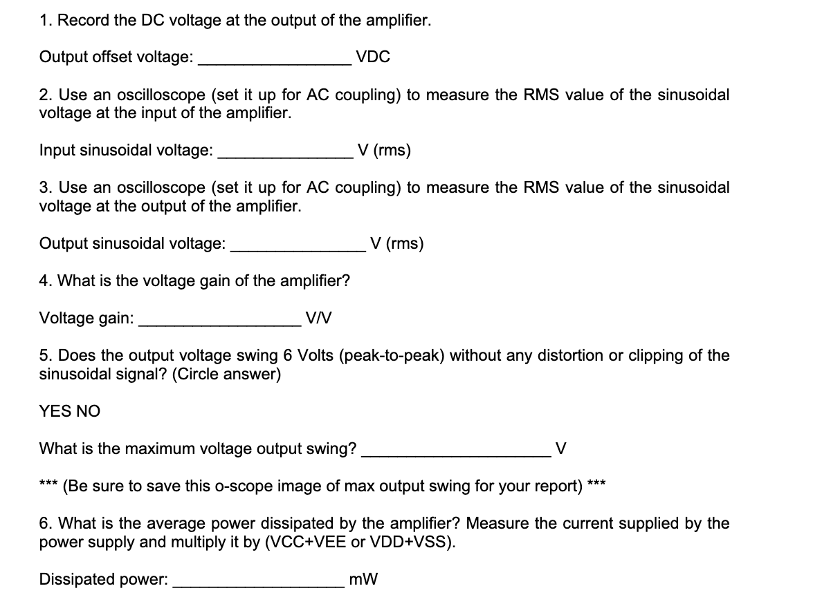 Solved The purpose of this laboratory is to gain experience | Chegg.com