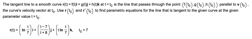 Solved The tangent line to a smooth curve | Chegg.com