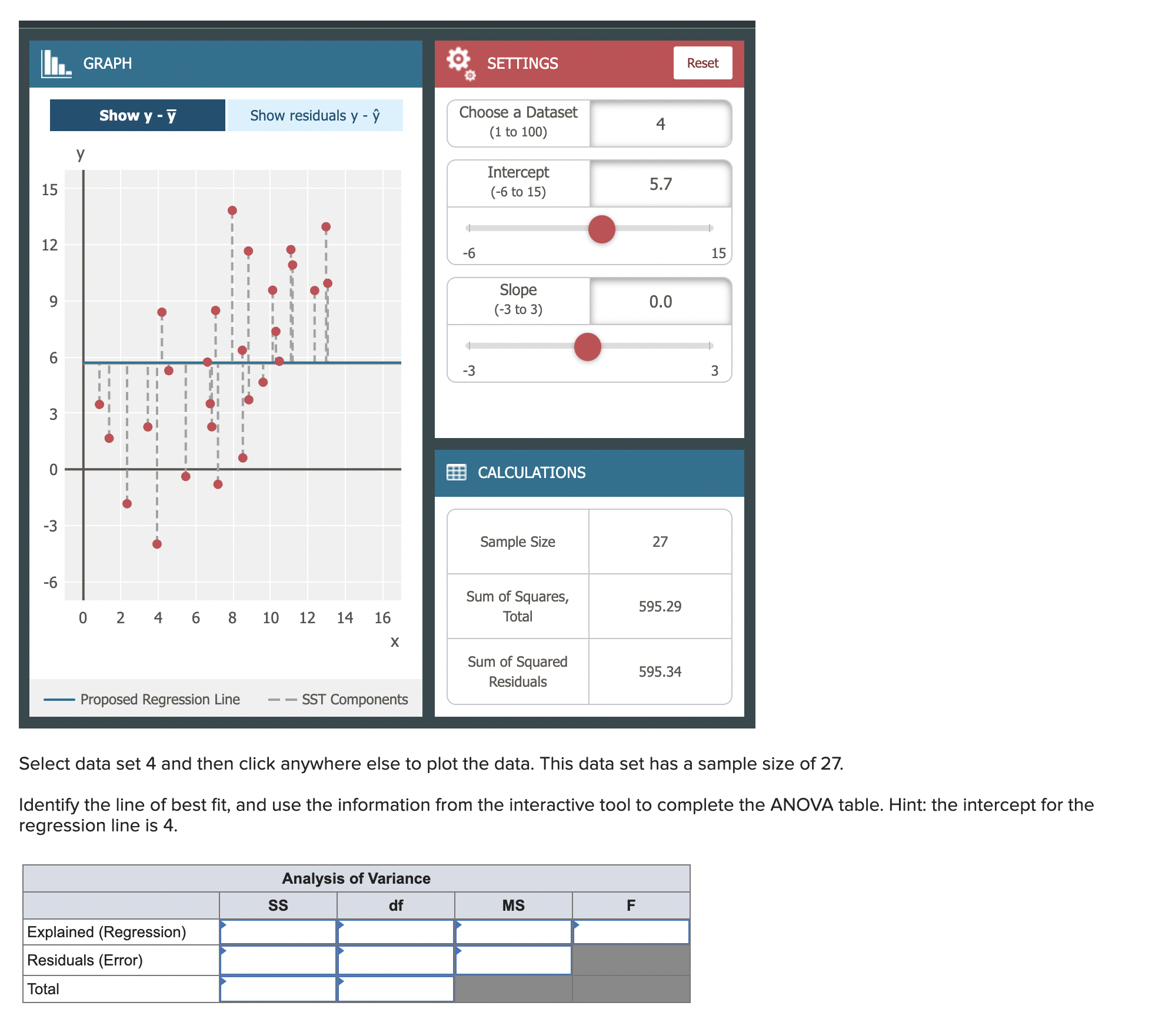 Solved Select Data Set 4 And Then Click Anywhere Else To 0781