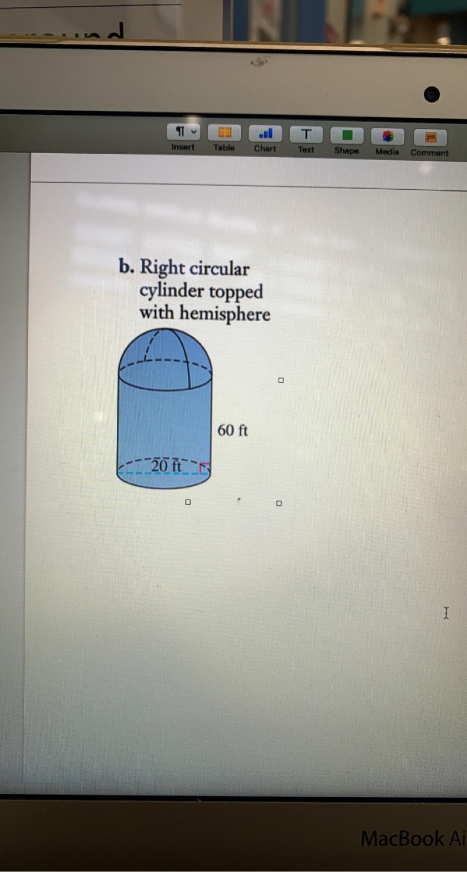 Solved nd I T Insert Table Chart Text Shape Media Comment b. | Chegg.com