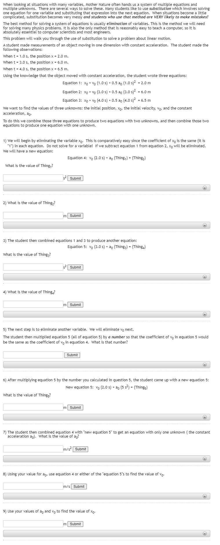 Solved When looking at situations with many variables, | Chegg.com