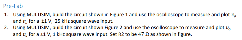 Solved 1. Using MULTISIM, build the circuit shown in Figure | Chegg.com