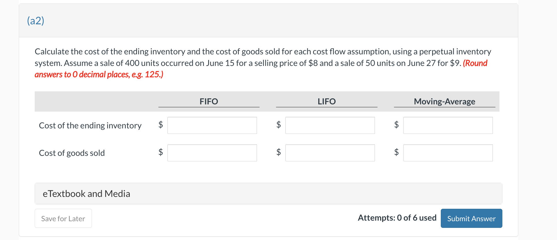 Solved Calculate the weighted-average cost per unit, using a | Chegg.com