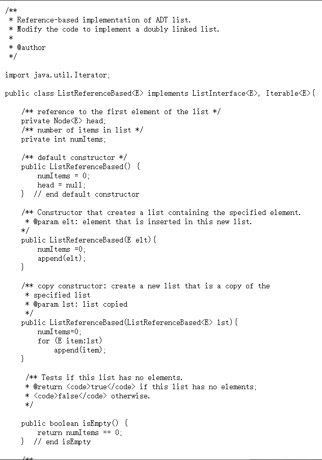 Implement the functionalities of the Set Class, as | Chegg.com