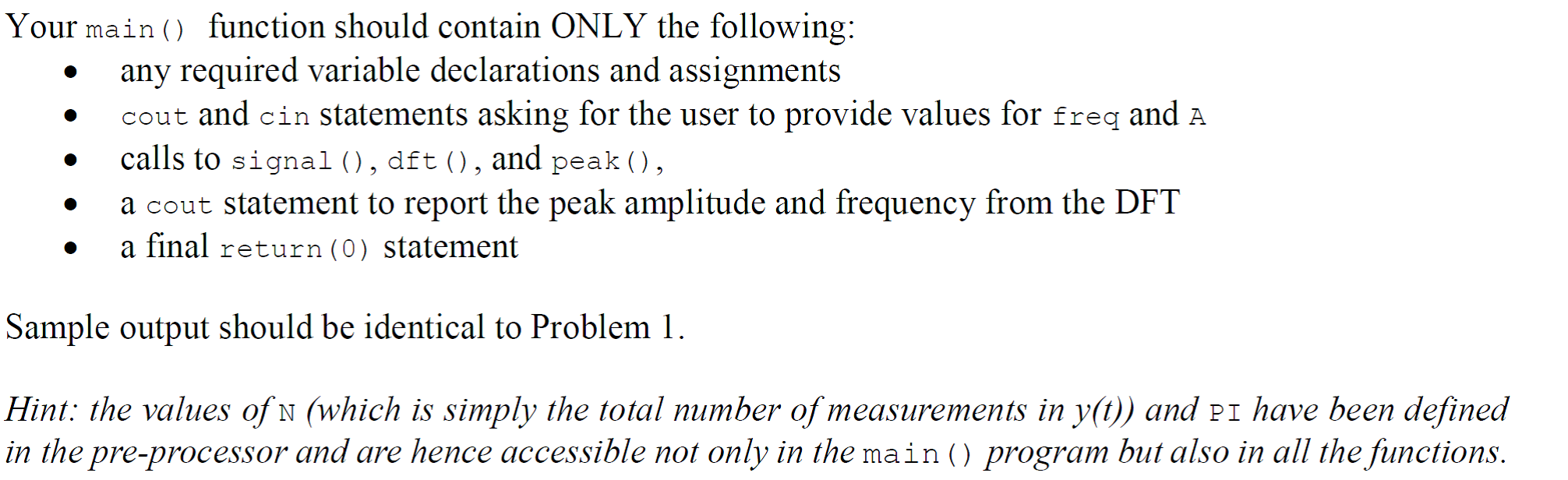 Do only part 2 Part 2 Start a new C++ project named | Chegg.com
