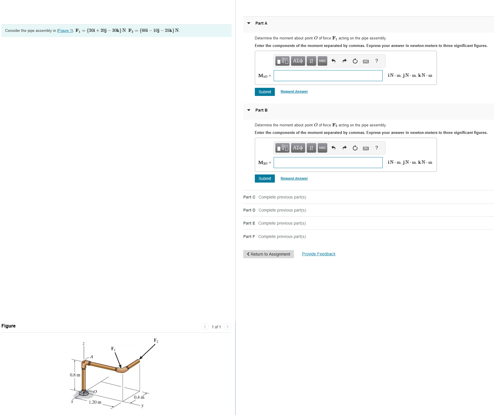 Solved Consider the pipe assembly in (Figure 1). | Chegg.com