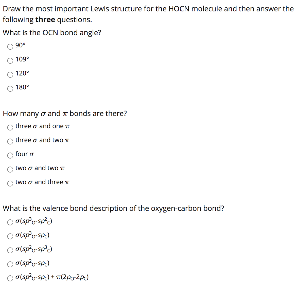 Solved When answering the question, please draw a lewis | Chegg.com