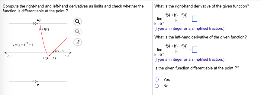 Solved Compute the right-hand and left-hand derivatives as | Chegg.com