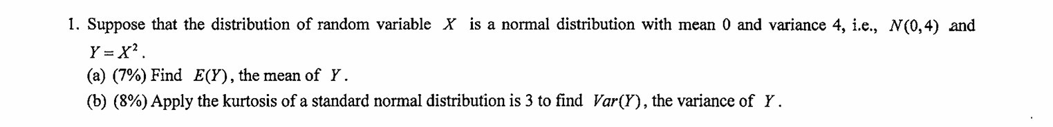 Solved Suppose that the distribution of random variable x | Chegg.com