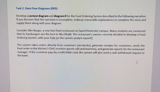 CIT-461 System Analysis and Design Lab Lab Assignment | Chegg.com