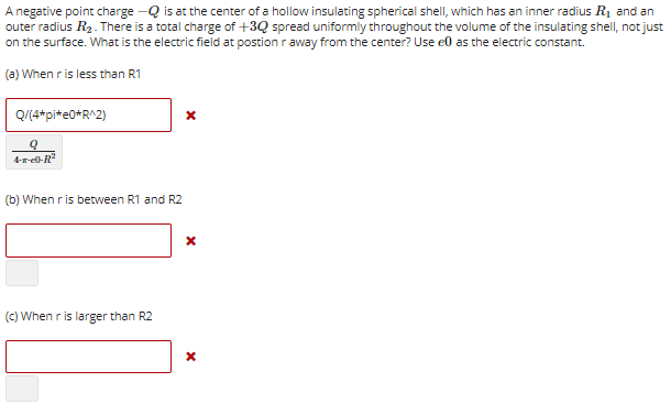 Solved A negative point charge - is at the center of a | Chegg.com