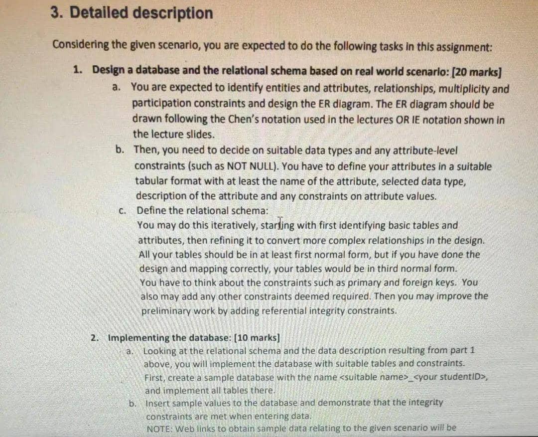 Solved 1. Introduction You have learned about designing a | Chegg.com