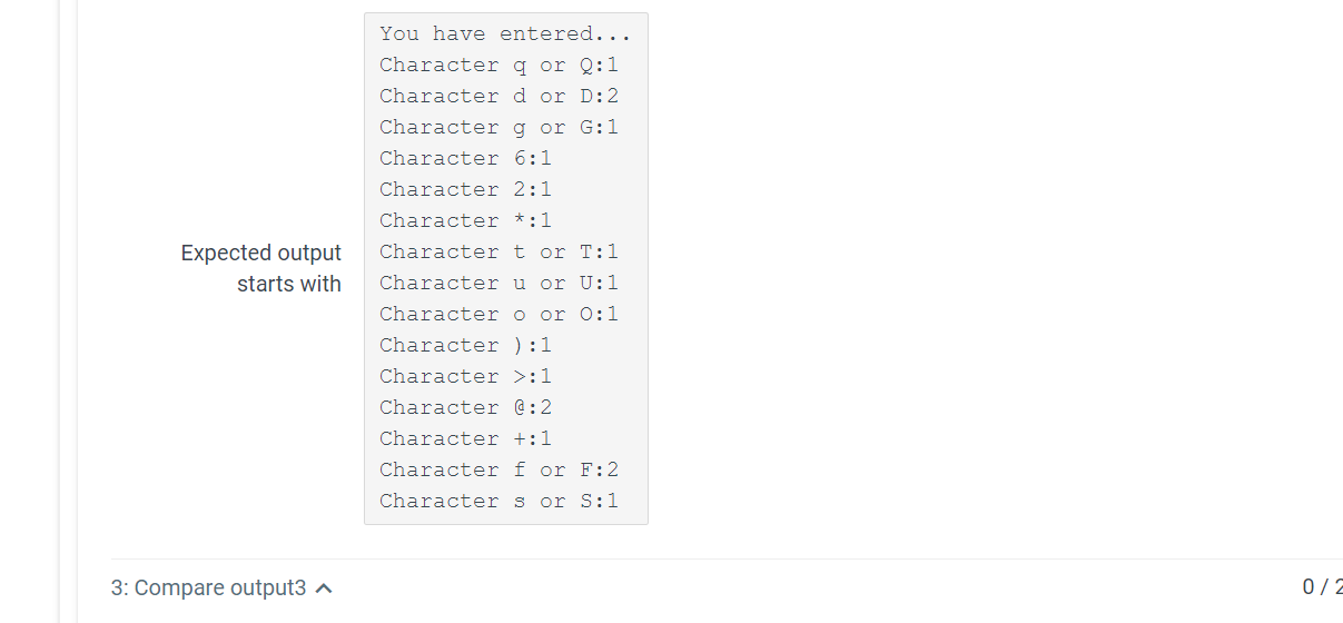 Solved 8.27 Domain Lab 11 -- Character Count Write a Python | Chegg.com