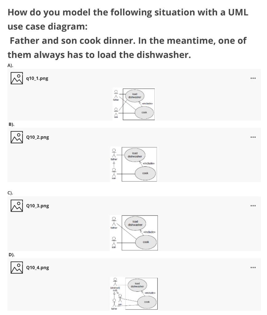 Solved Question 8 How do you model the following situation | Chegg.com