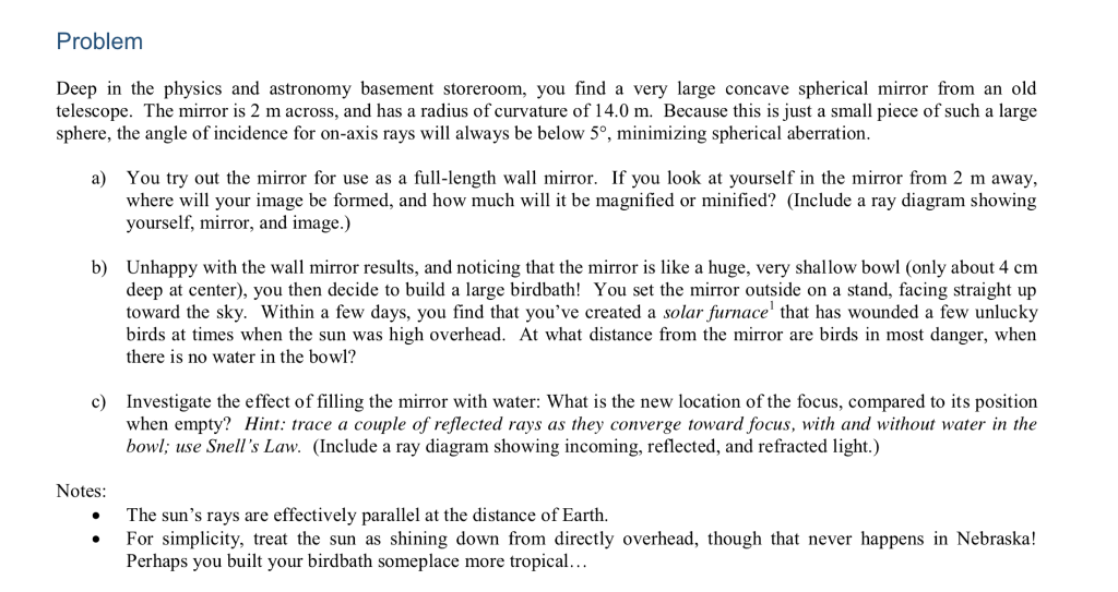 Solved Problem Deep in the physics and astronomy basement | Chegg.com