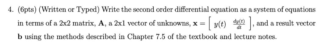 Solved Implement Euler’s Method to Solve a System of | Chegg.com