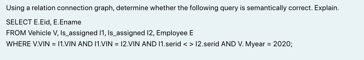 Solved Using a relation connection graph, determine whether | Chegg.com